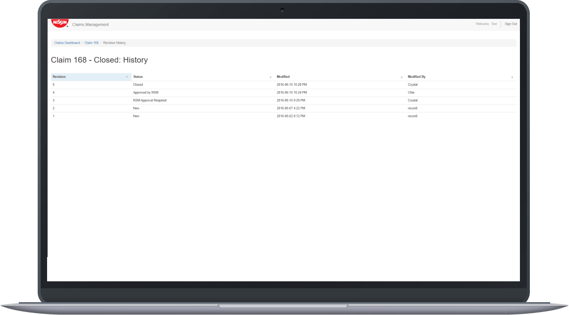 Portfolio: Claims Management System - EffectiveSoft