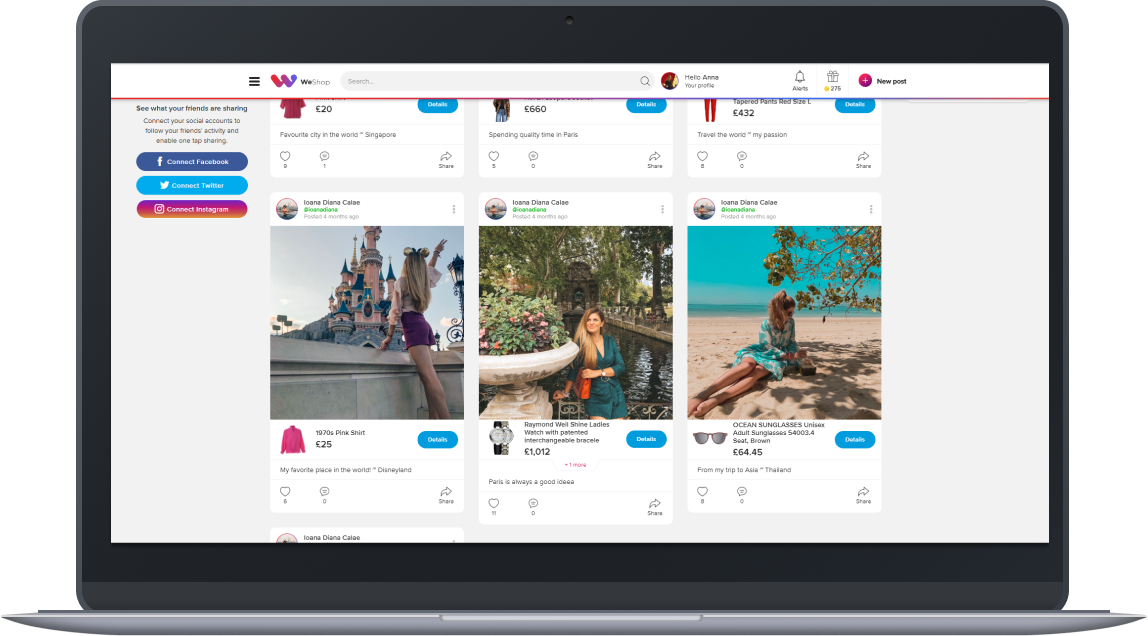 Portfolio: WeShop Digital Platform - EffectiveSoft