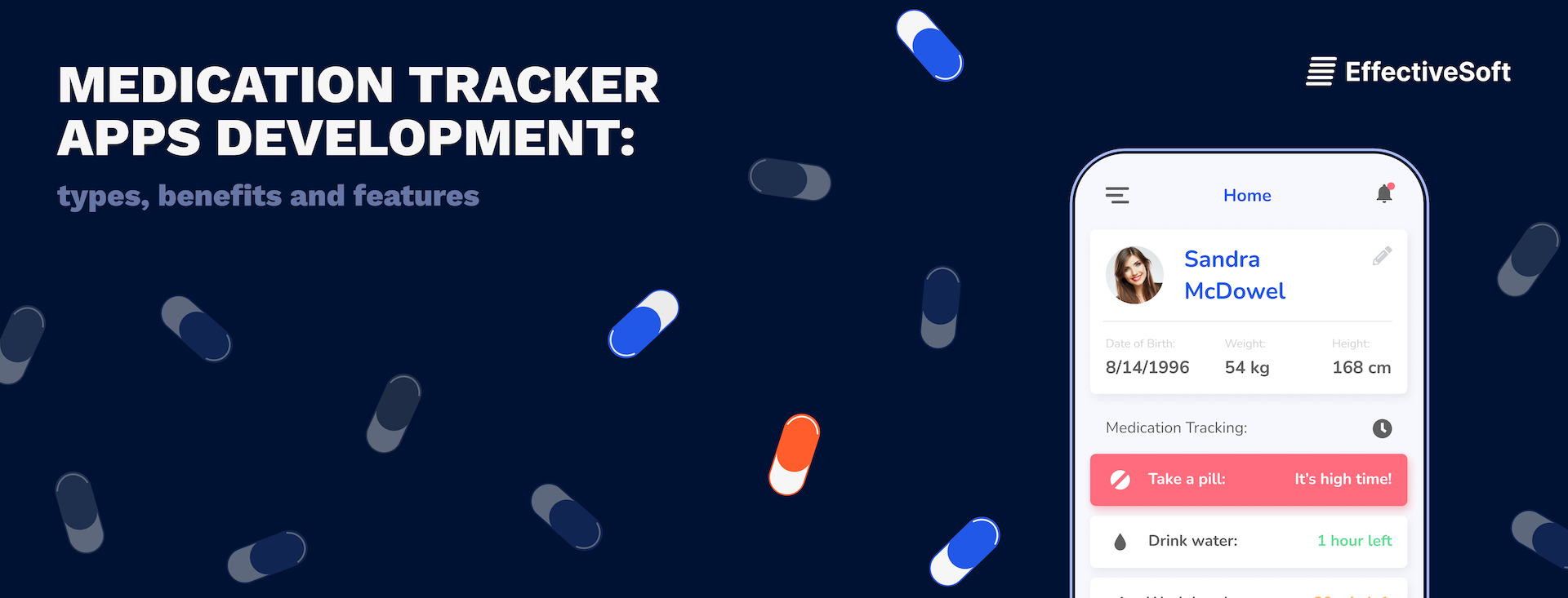 Medication Tracker & Pill Reminder App Development - Effectivesoft Medication Tracker & Pill Reminder App Development - Effectivesoft