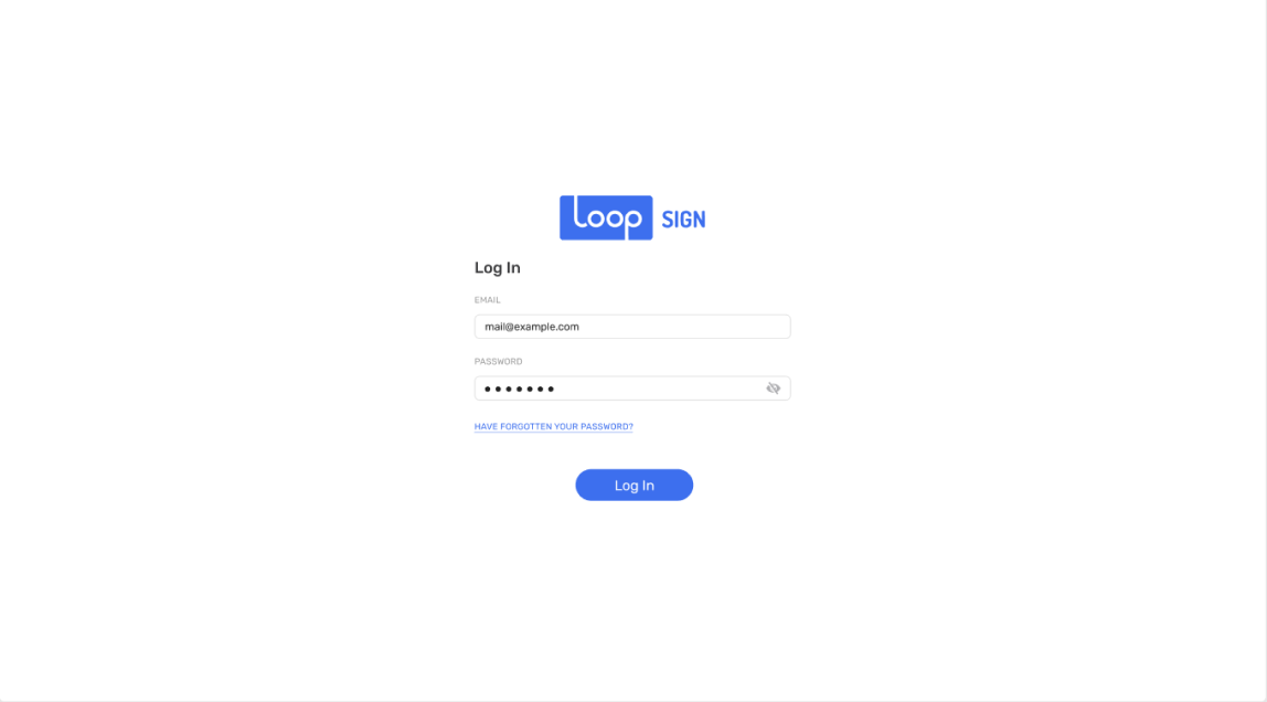 LoopSign new version of the customer’s infosign solution - EffectiveSoft