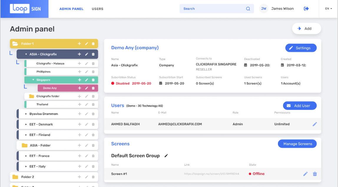LoopSign new version of the customer’s infosign solution - EffectiveSoft