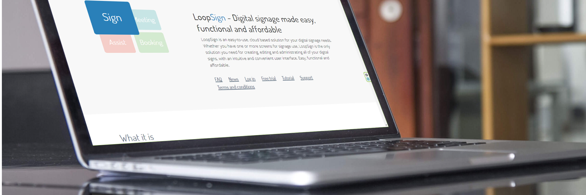 Case Study: LoopSign New Version of the Customer’s Infosign Solution