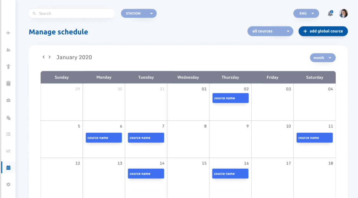 Case Study: Interactive Training Platform for Airport and Airlines Staff