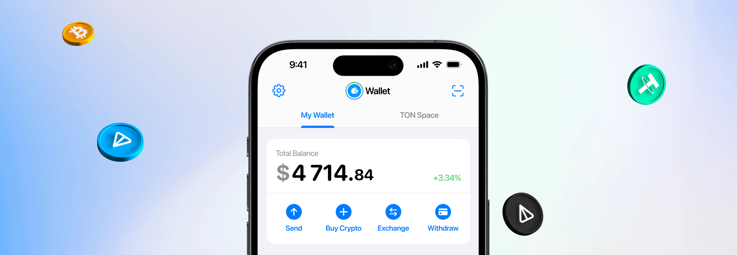 Wallet redesign: Telegram contest - EffectiveSoft